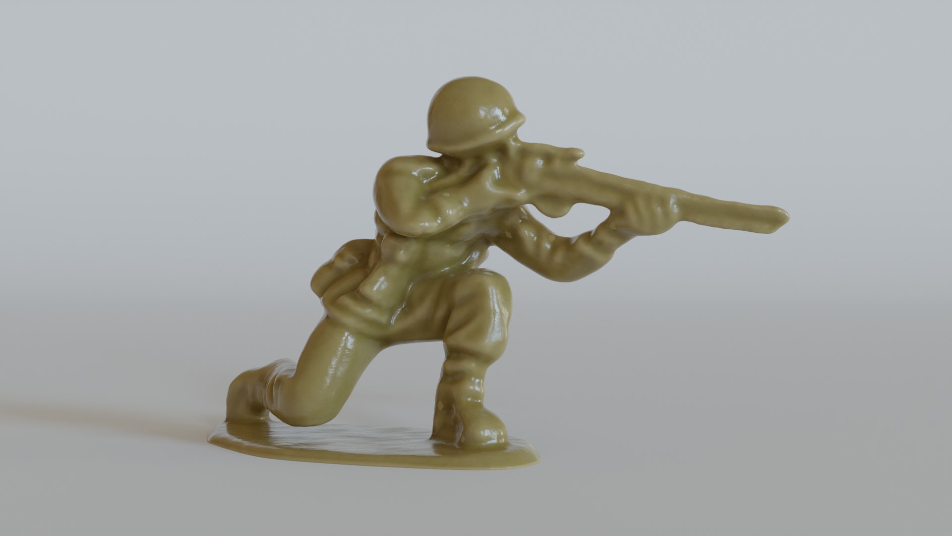 Beige Plastic Army Man Soldier Toy 02 3D - TurboSquid 2059538