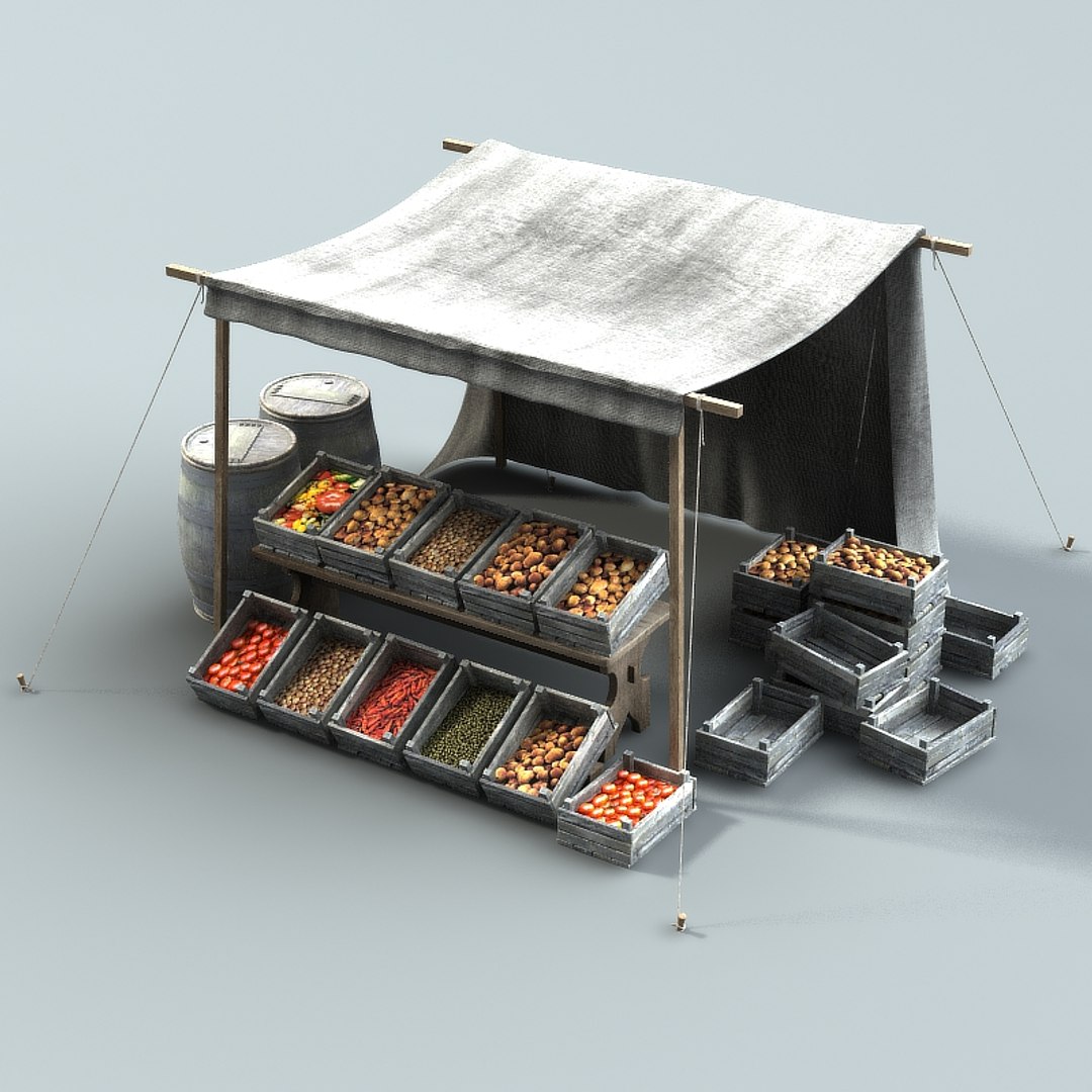 Marketplace Items 3 3d Model