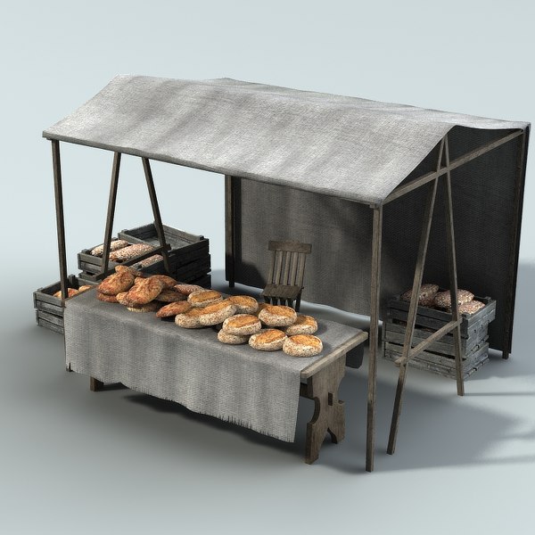 marketplace items 3 3d model