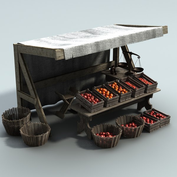 marketplace items 3 3d model
