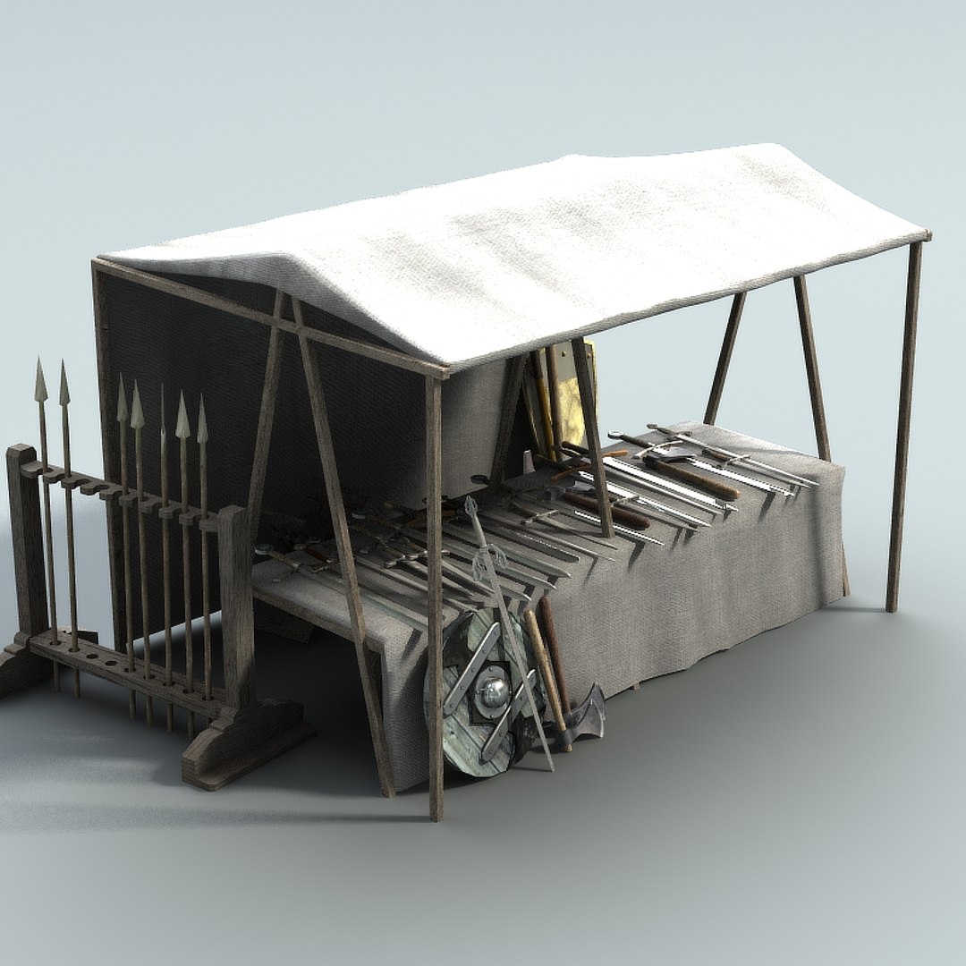 Marketplace Items 3 3d Model
