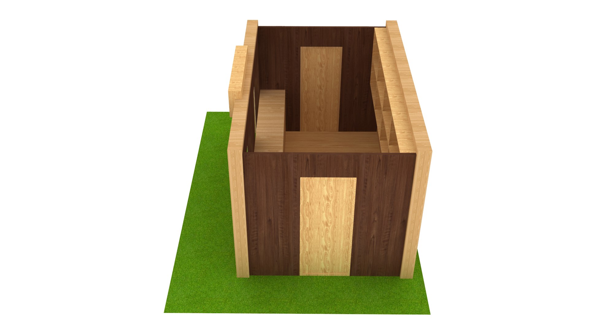 Food Stall Wood Texture 3D Model - TurboSquid 2028525