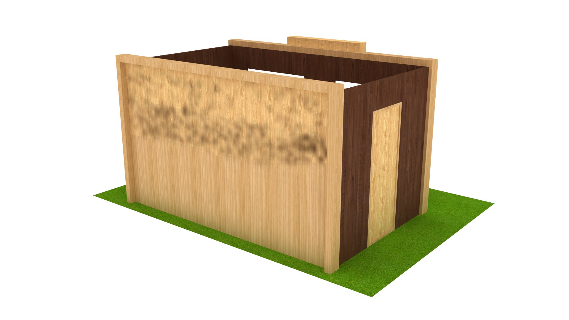 Food Stall Wood Texture 3D Model - TurboSquid 2028525