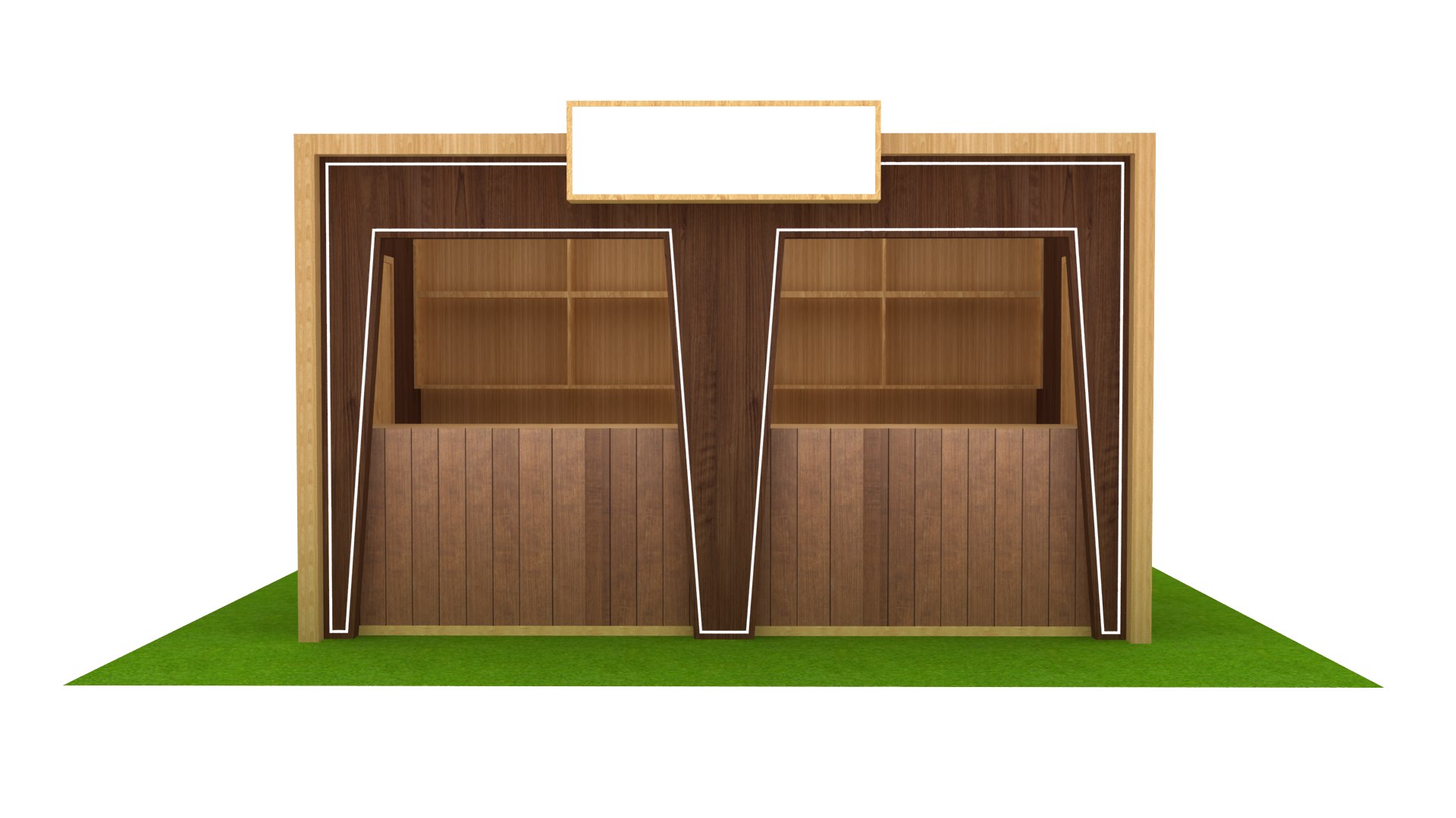 Food Stall Wood Texture 3D Model - TurboSquid 2028525