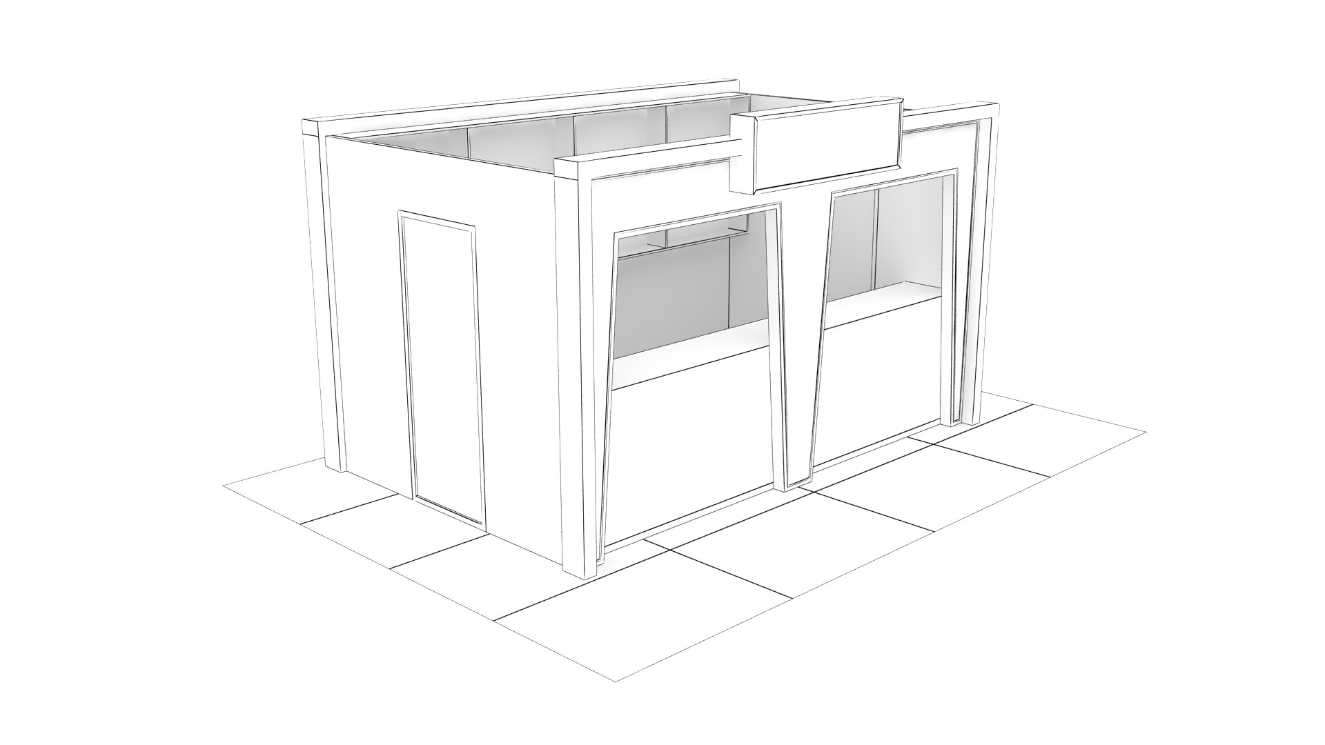 Food Stall Wood Texture 3D Model - TurboSquid 2028525