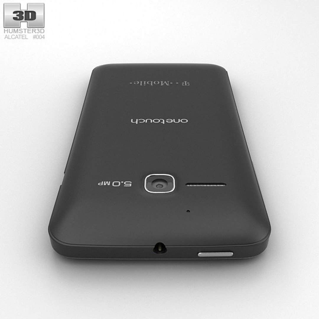 alcatel evolve touch 3d model
