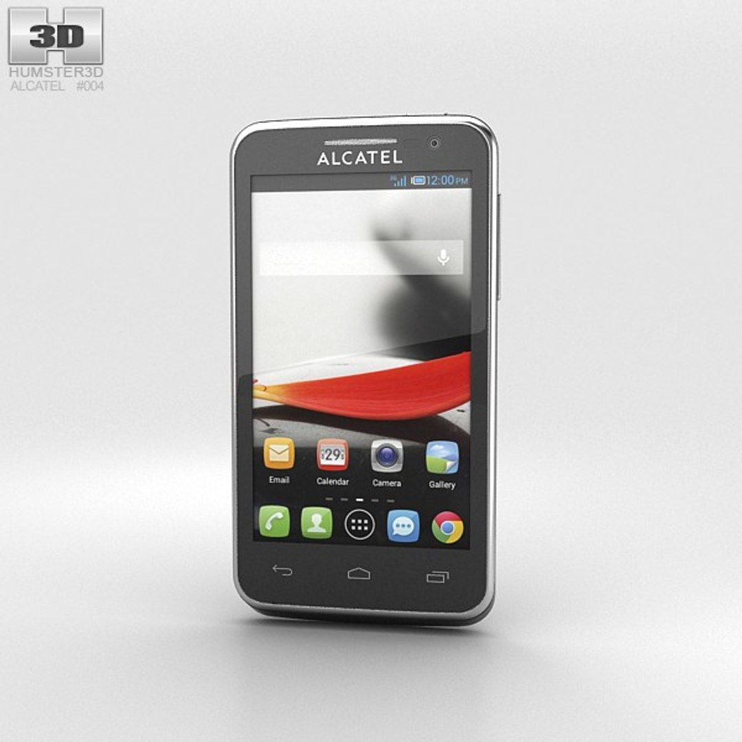 alcatel evolve touch 3d model