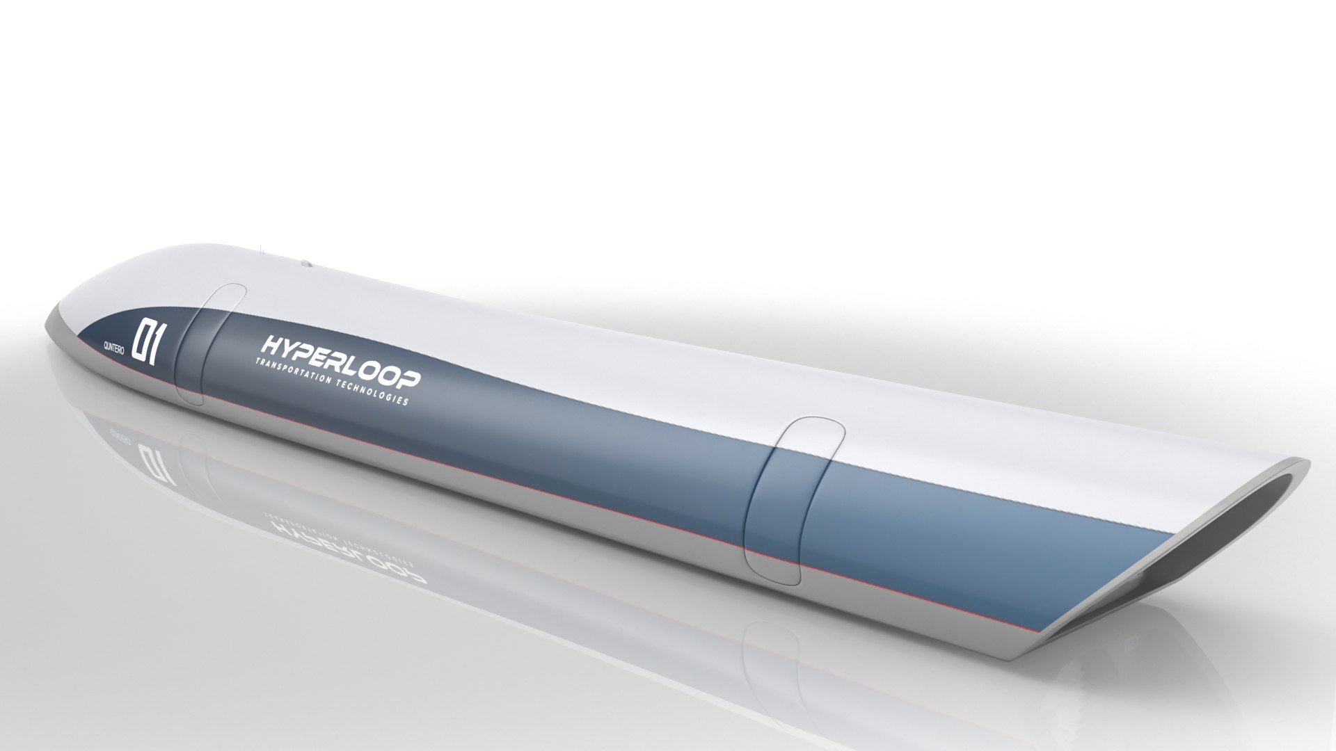 Hyperloop Train 3D Model - TurboSquid 1446992