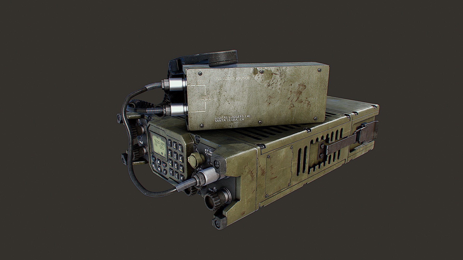 Military Radio 3D Model - TurboSquid 1212189