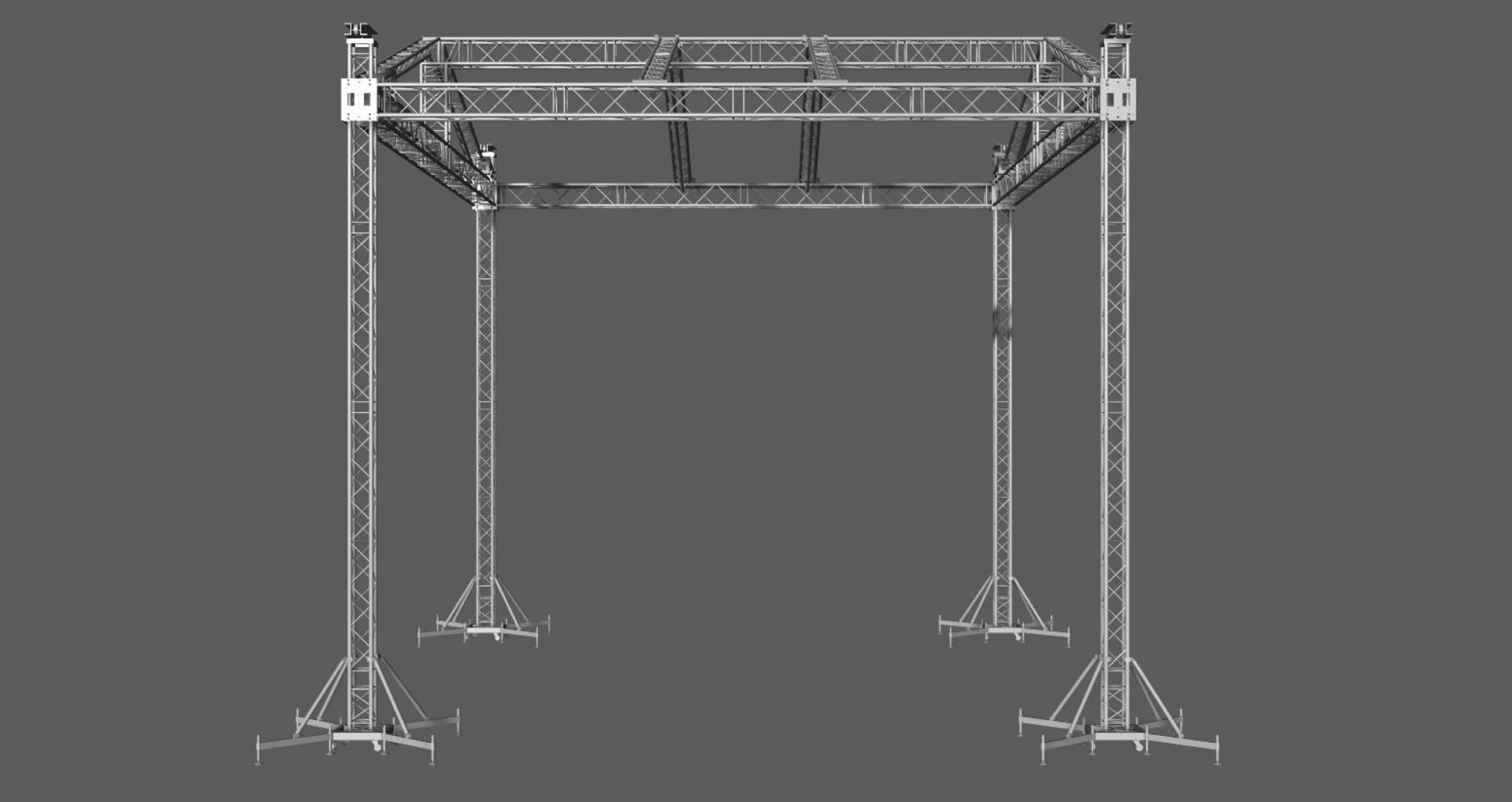 Prolyte Mpt Roof 3D Model - TurboSquid 1368775