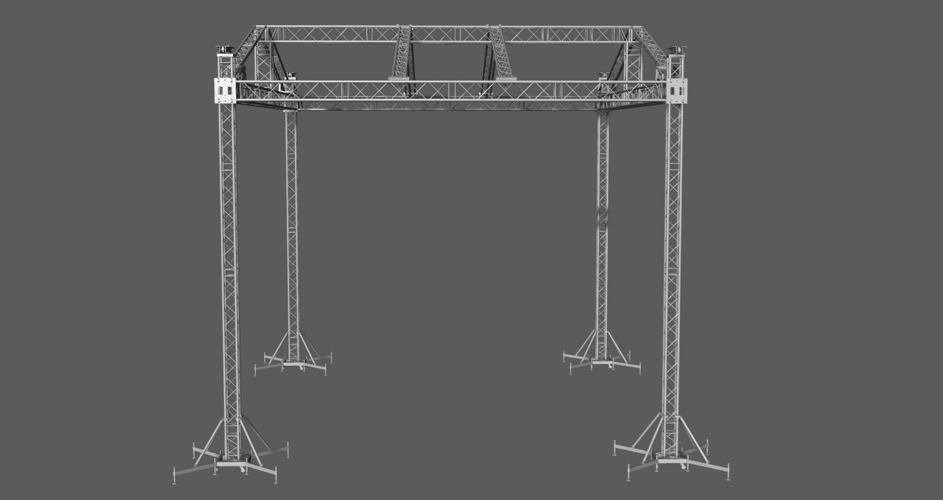 Prolyte Mpt Roof 3D Model - TurboSquid 1368775