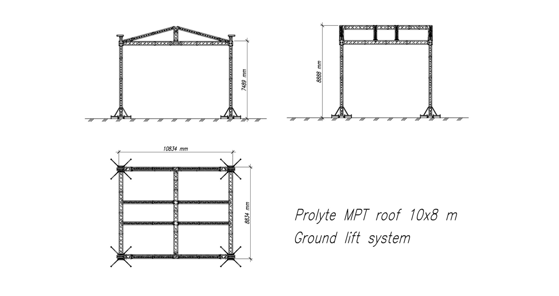 Prolyte Mpt Roof 3D Model - TurboSquid 1368775