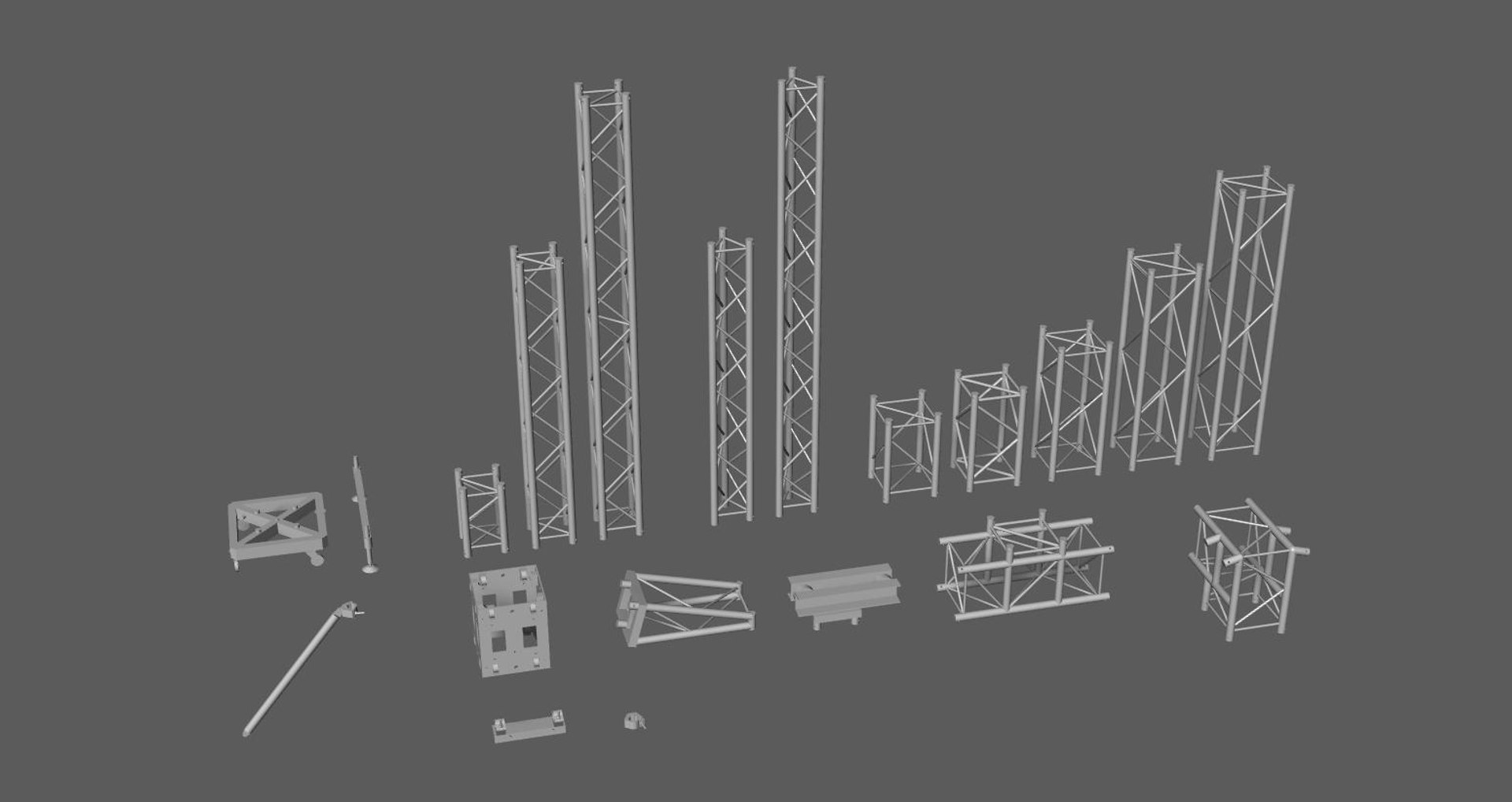 Prolyte Mpt Roof 3D Model - TurboSquid 1368775