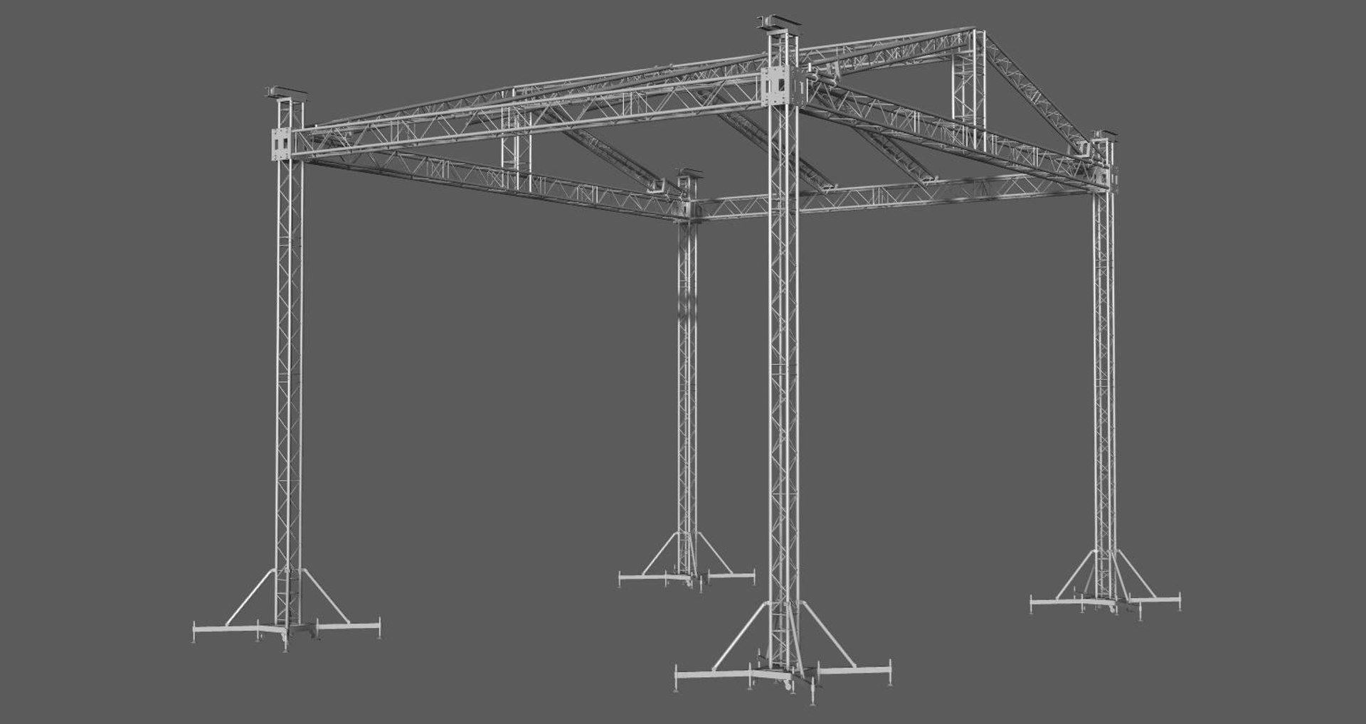 Prolyte Mpt Roof 3D Model - TurboSquid 1368775