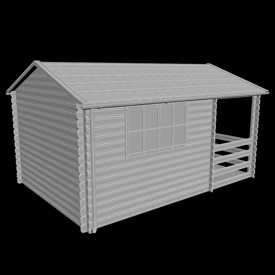 3d Realistic Cottage