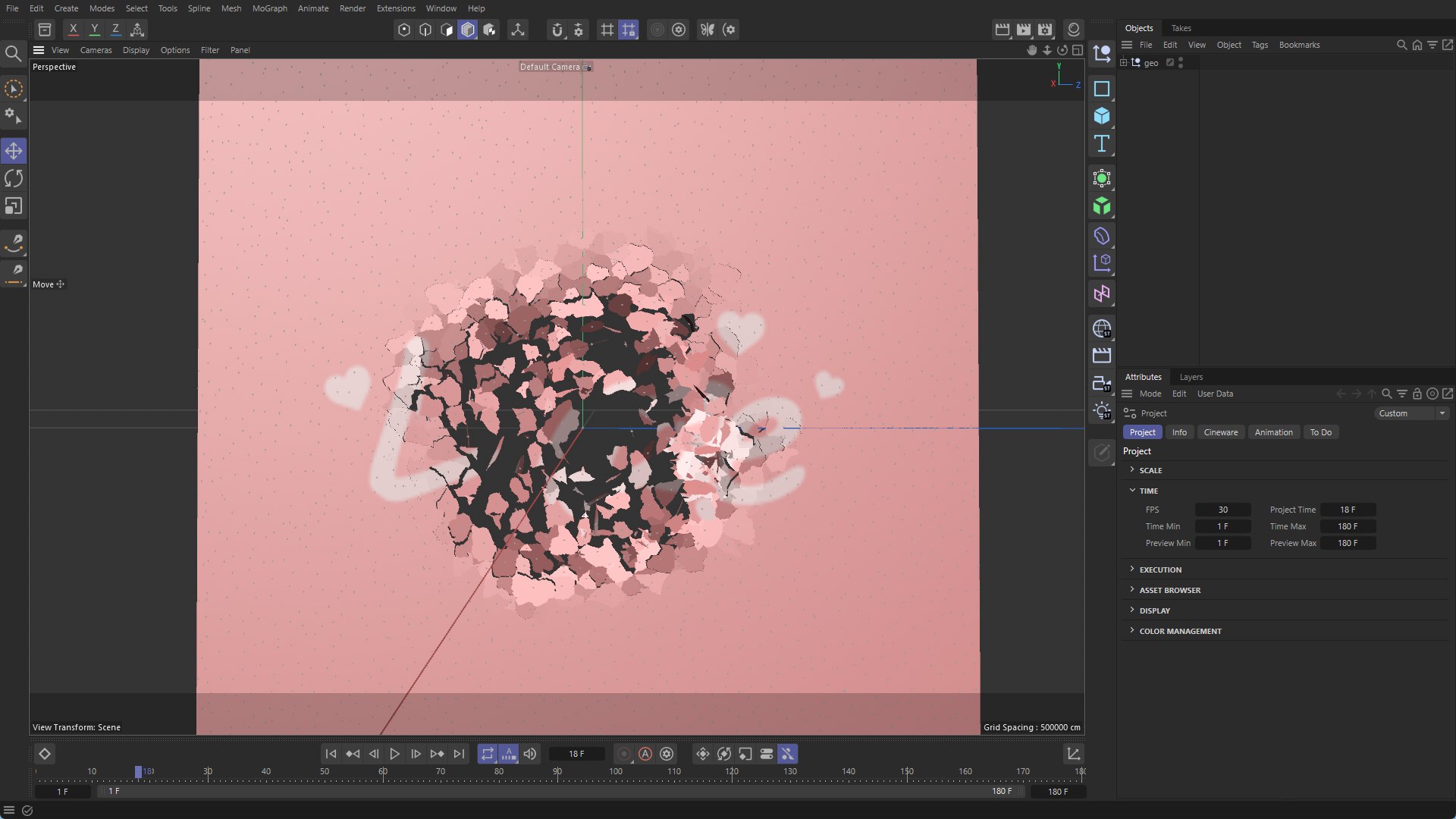 Peeling Transition Animation 1 3D - TurboSquid 2322626