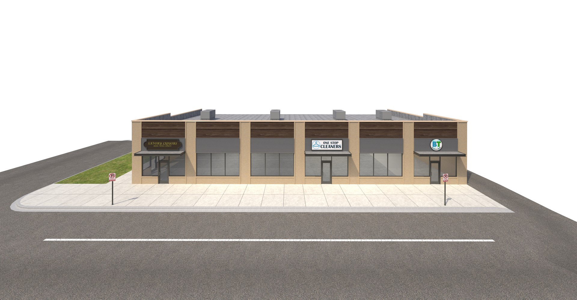 3D Store Retailer Mall - TurboSquid 1649963