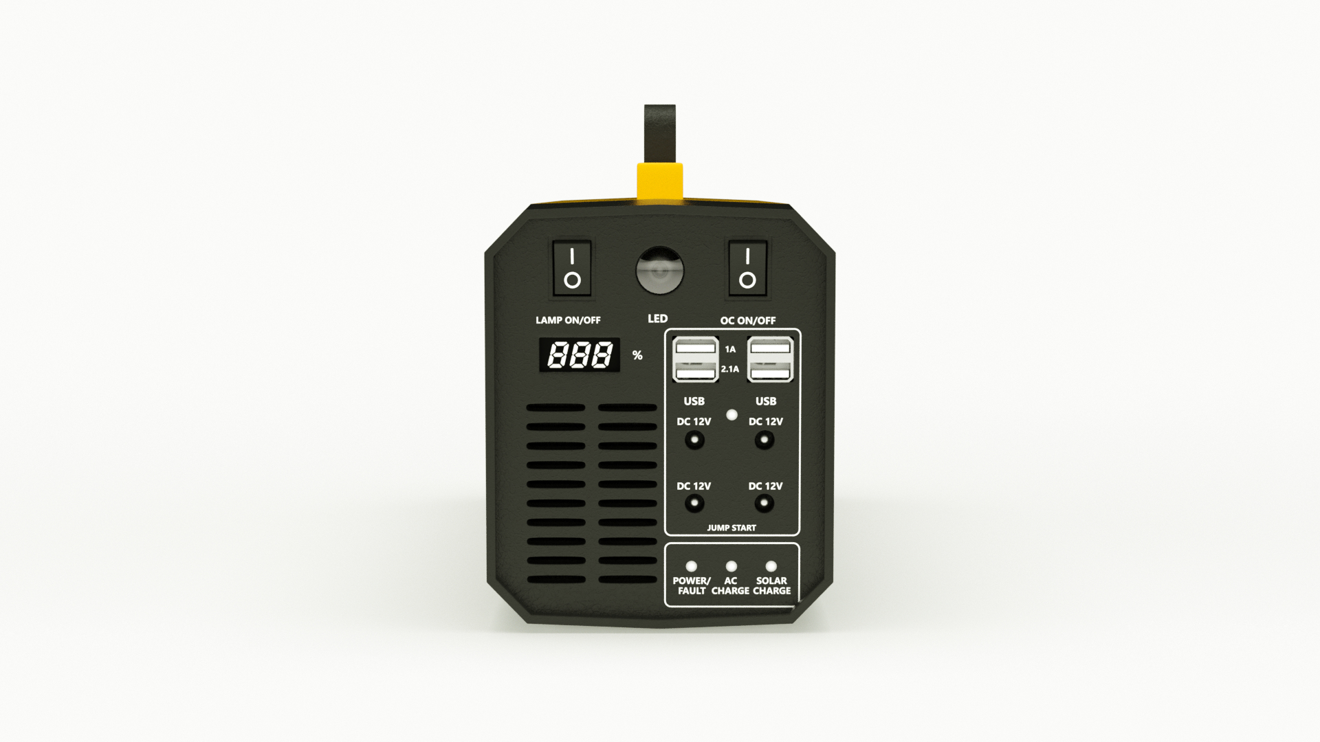 Portable Power Station 3D Model - TurboSquid 1986828