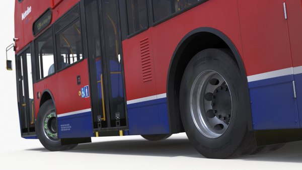 modelo 3d Autobús londinense de dos pisos Enviro 400 Rigged ...