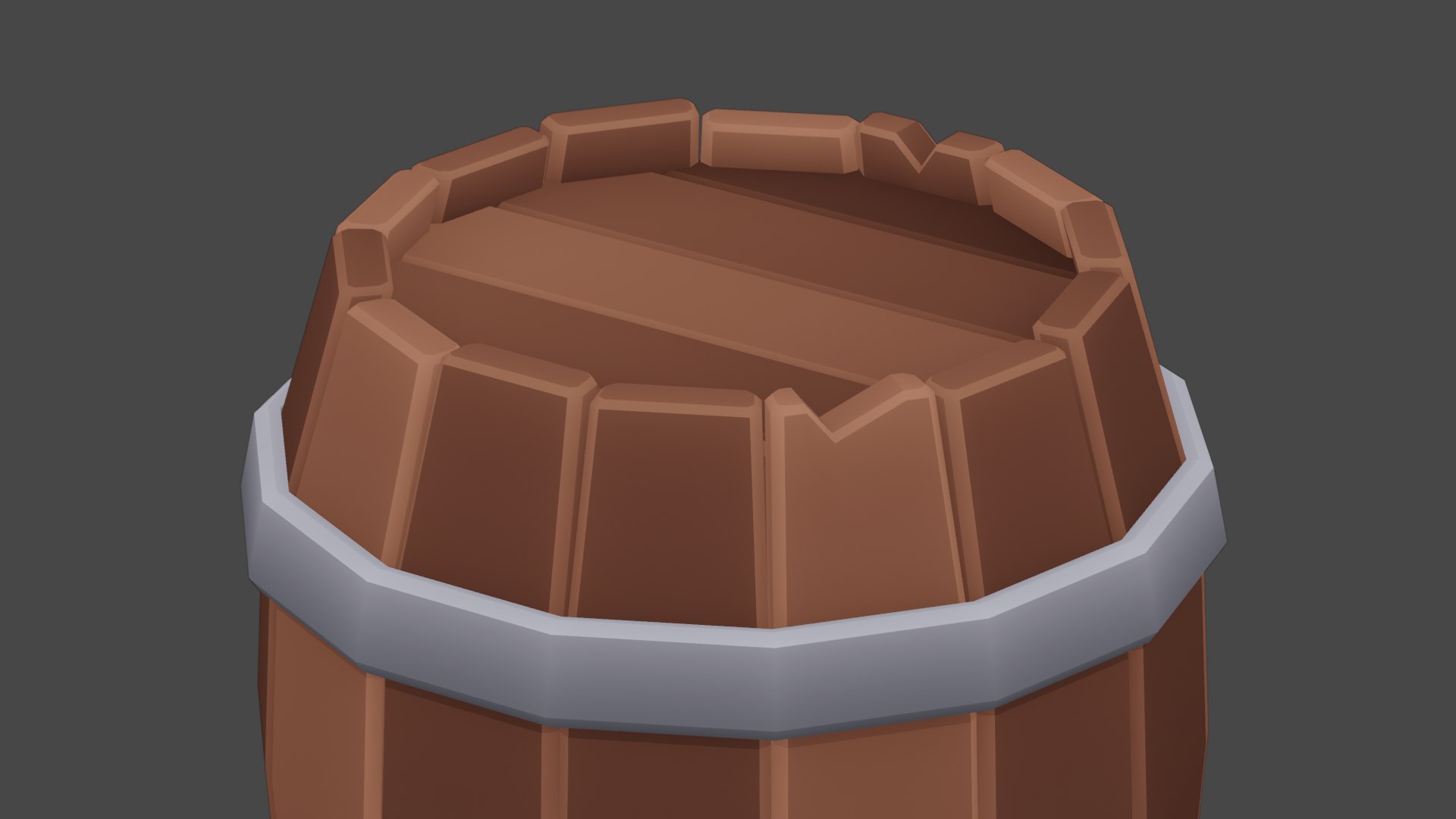 Stylized Wooden Barrel 3D Model - TurboSquid 2167185
