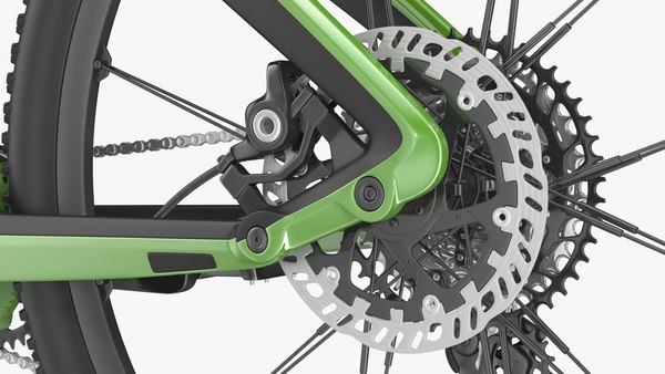 3D Electric Mountain Bike Rigged - TurboSquid 1903645