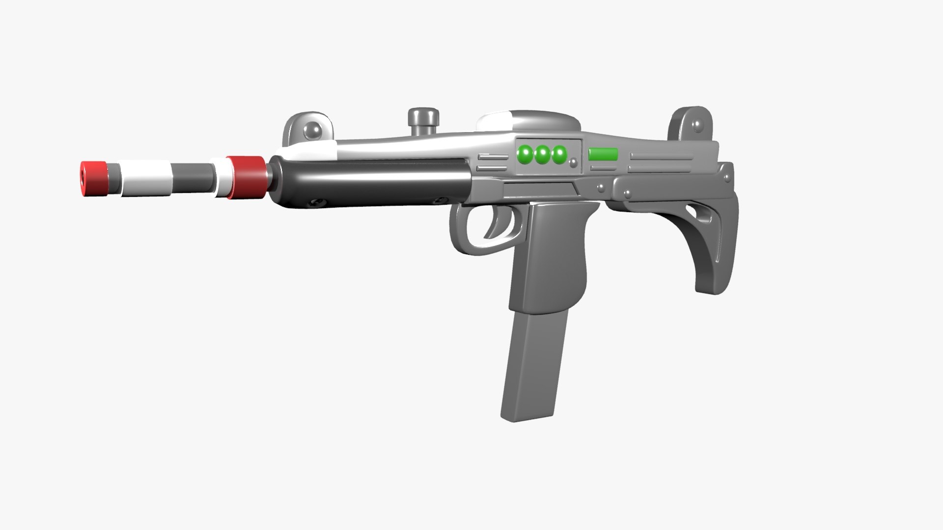 3D Model Sci-Fi Futuristic Space Weapon - TurboSquid 1733608