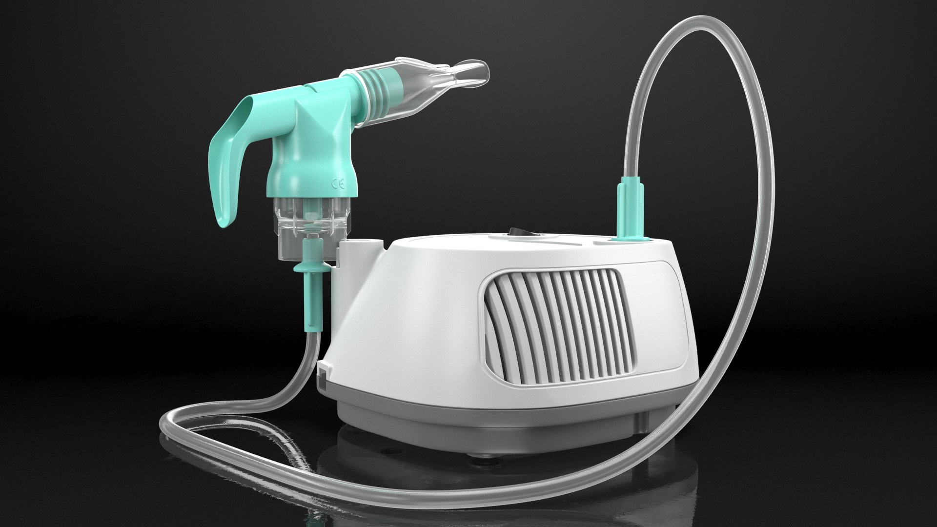 Compact Compressor Nebulizer System 3D Model - TurboSquid 1739410