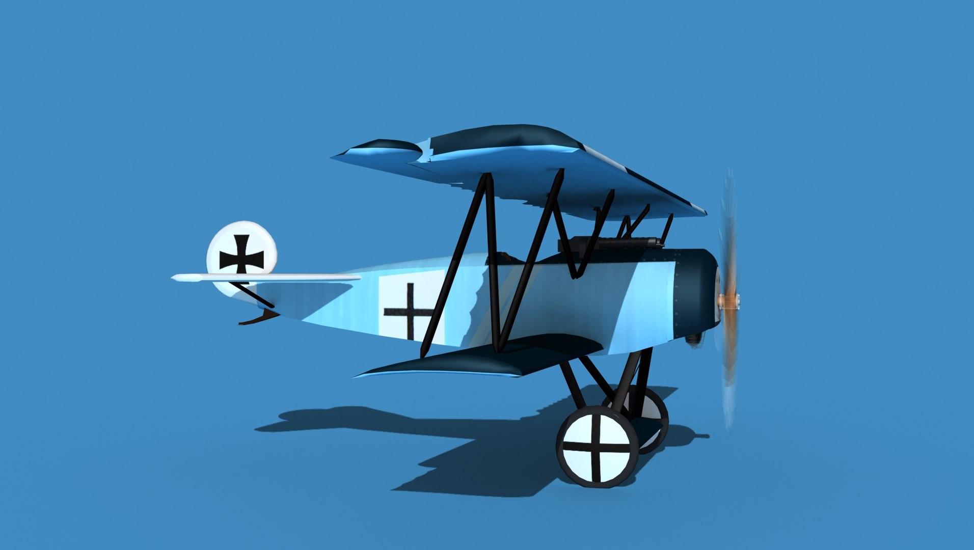 Fokker D-VI V08 3D Model - TurboSquid 1919424