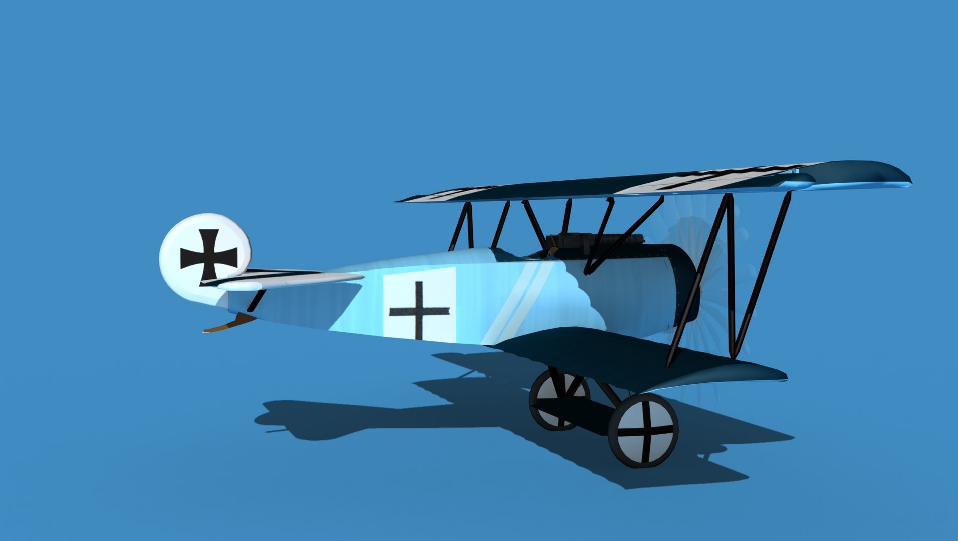 Fokker D-VI V08 3D Model - TurboSquid 1919424