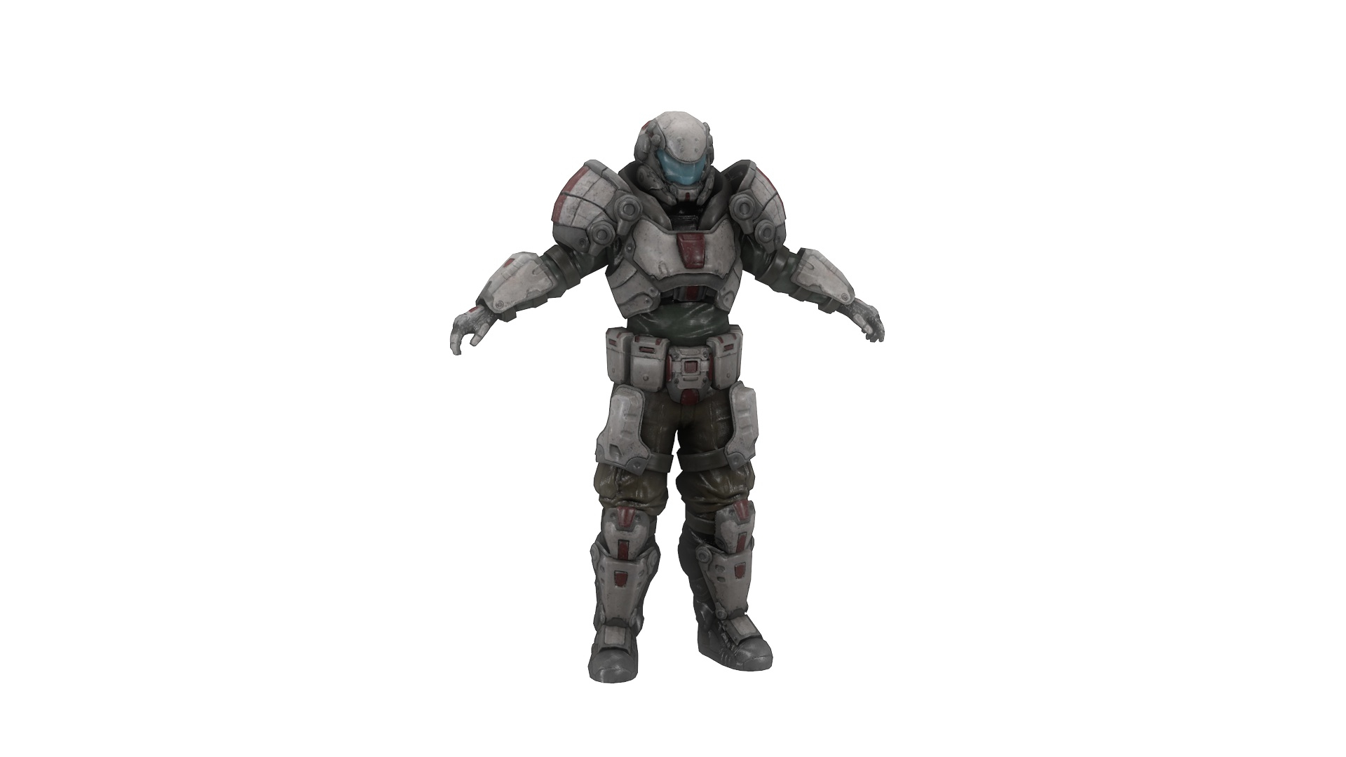 3D Space Soldier V5 Model - TurboSquid 2365029