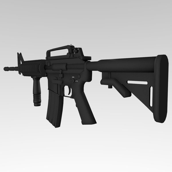 modelo 3d Rifle de asalto - TurboSquid 1140098