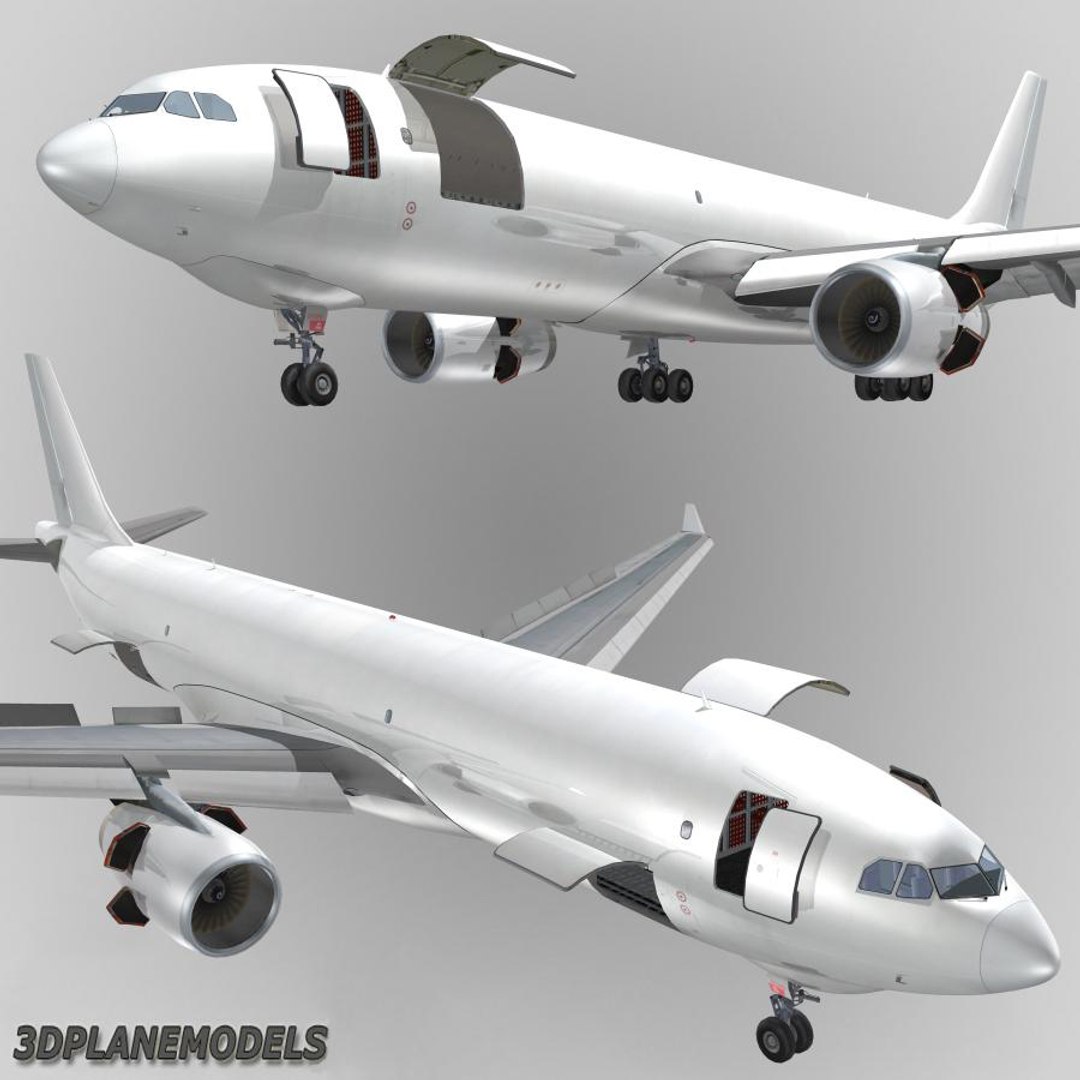 Airbus A330f Aircraft 3d Model
