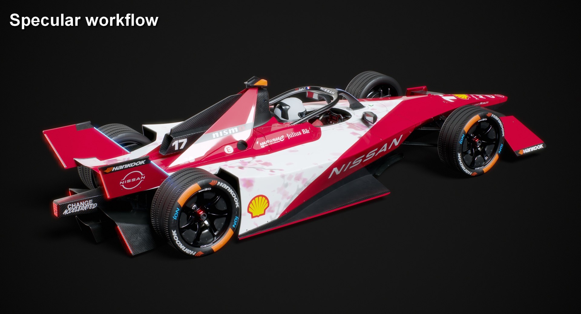 Nissan Formula E 2023 Season Gen3 Race Car 3D model - TurboSquid 2009076