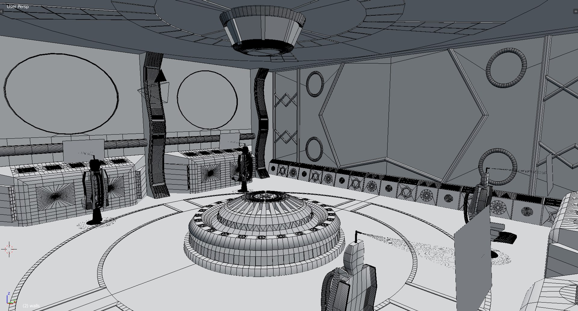 3D Starship Command Center - TurboSquid 1378453