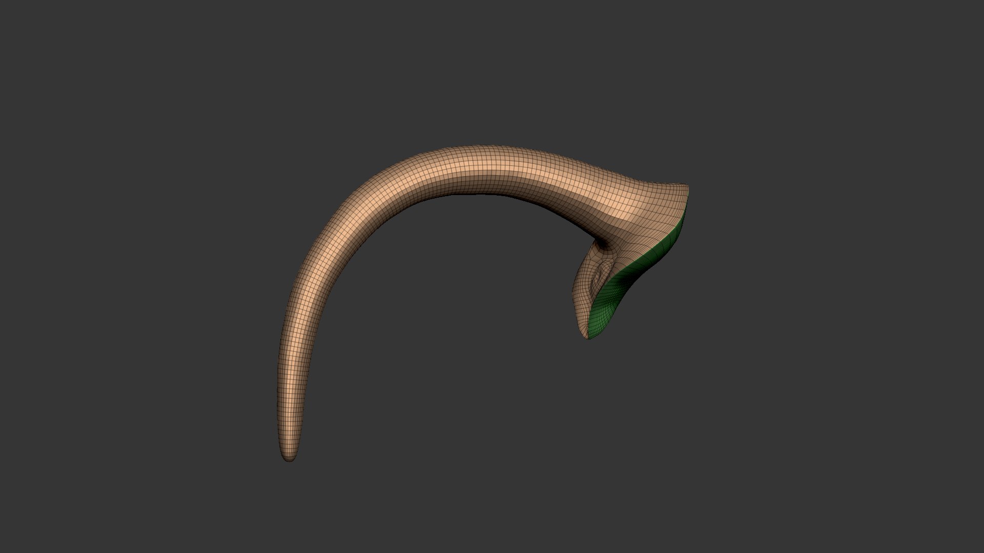 3D Model Horse Tail Highpoly Sculpt - TurboSquid 1808037