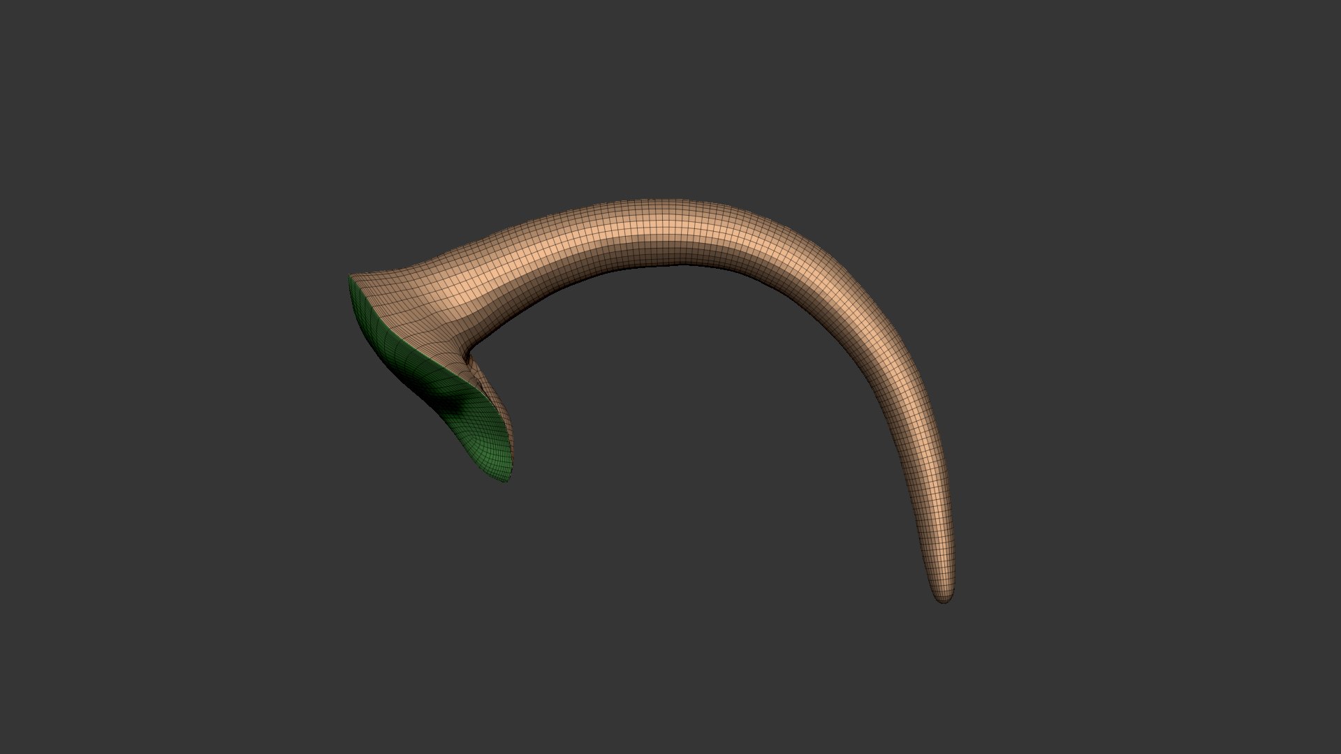 3D Model Horse Tail Highpoly Sculpt - TurboSquid 1808037