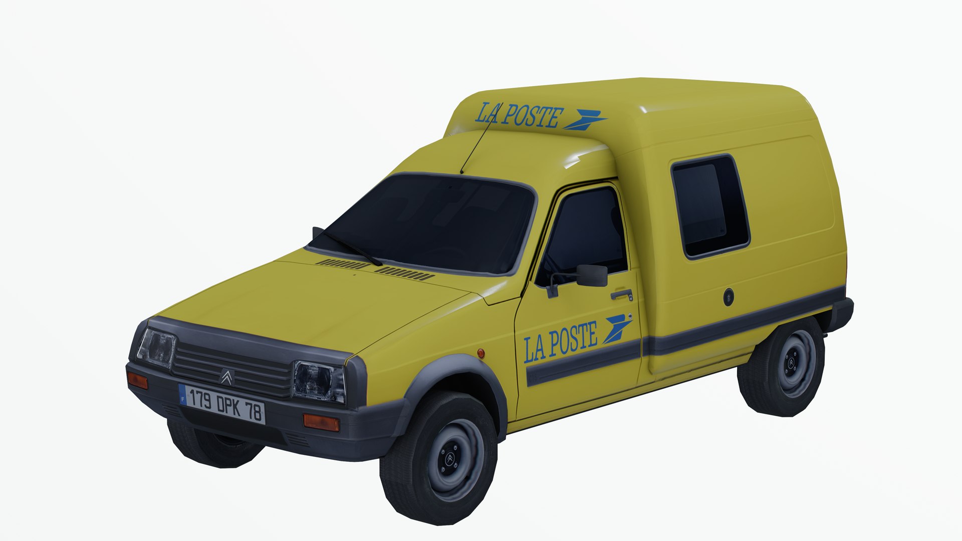 3D Citroen C15 Low Poly 3d Model Model - TurboSquid 2415734