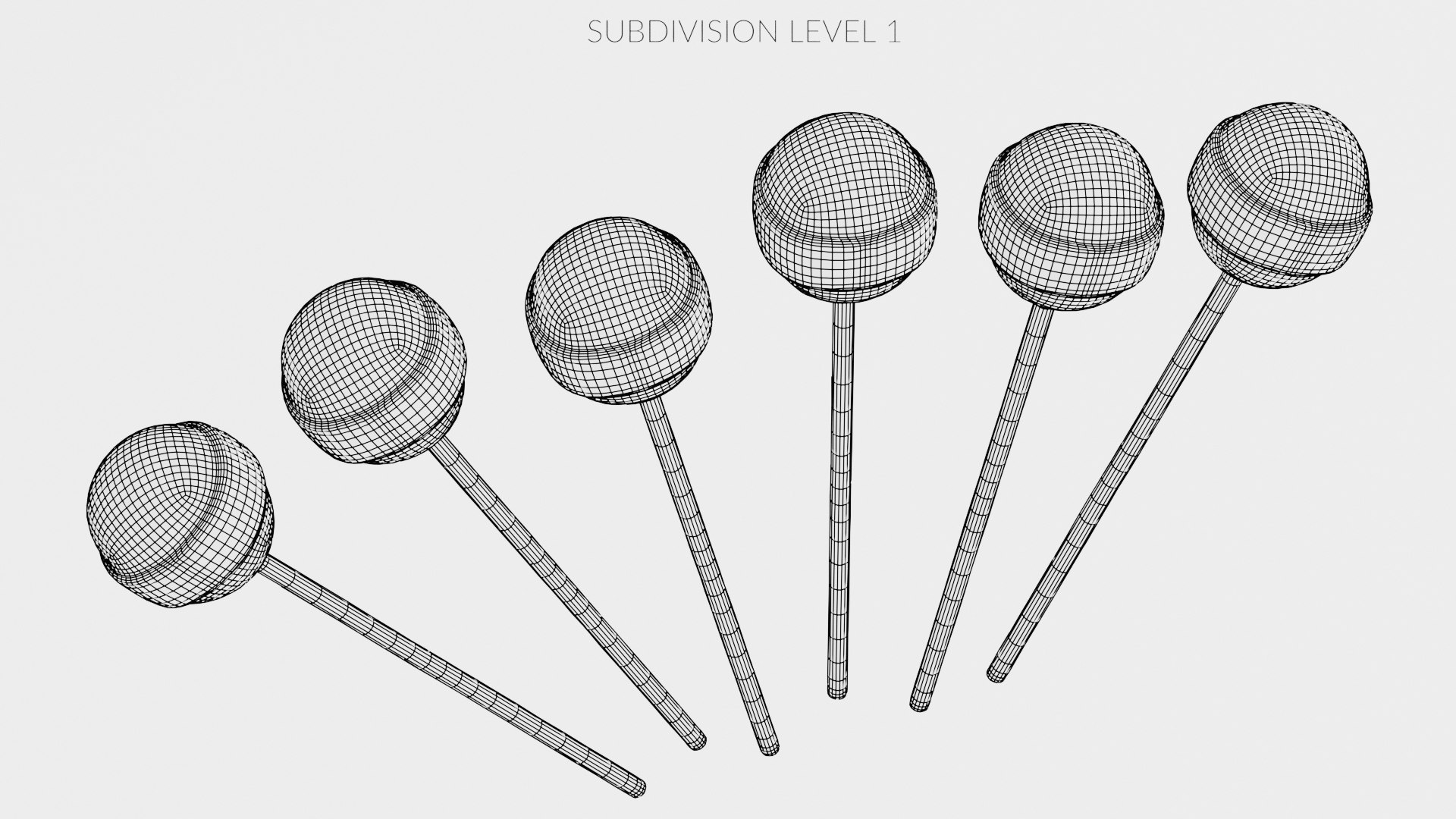 3D Model Lollipops Round - TurboSquid 1787957