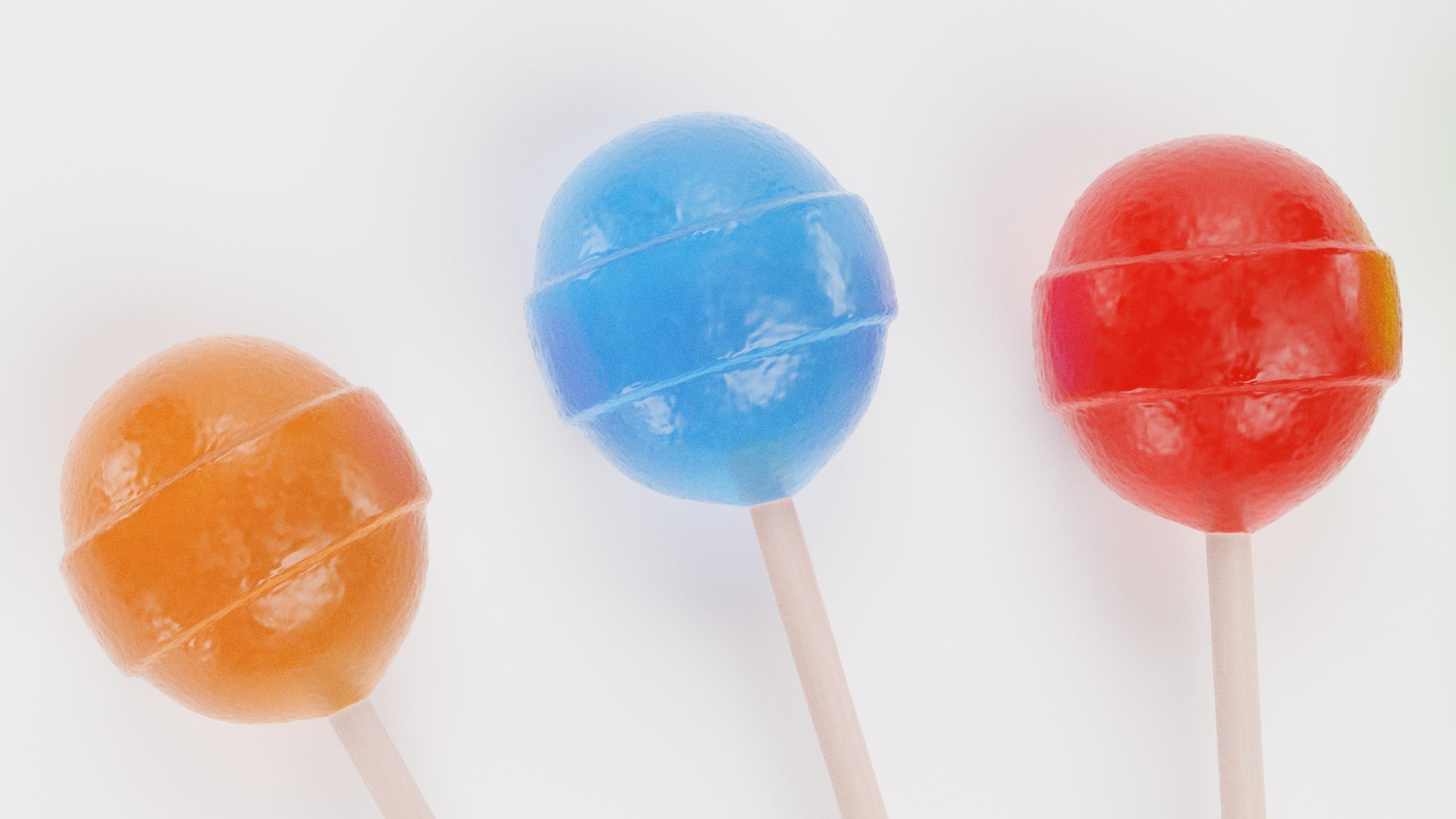 3D Model Lollipops Round - TurboSquid 1787957