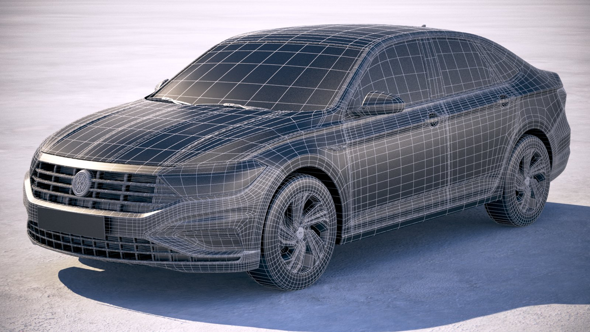 3D model volkswagen jetta 2019 - TurboSquid 1250491