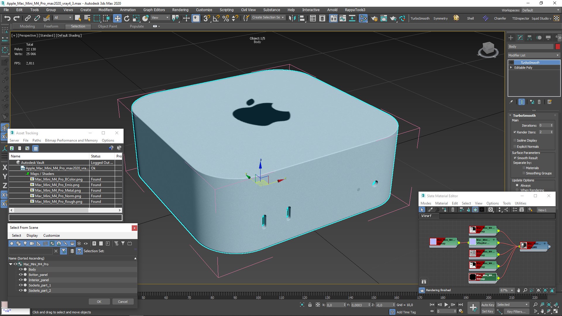 Apple Mac Mini M4 Pro 2024 3D Model 3D Model - TurboSquid 2330550