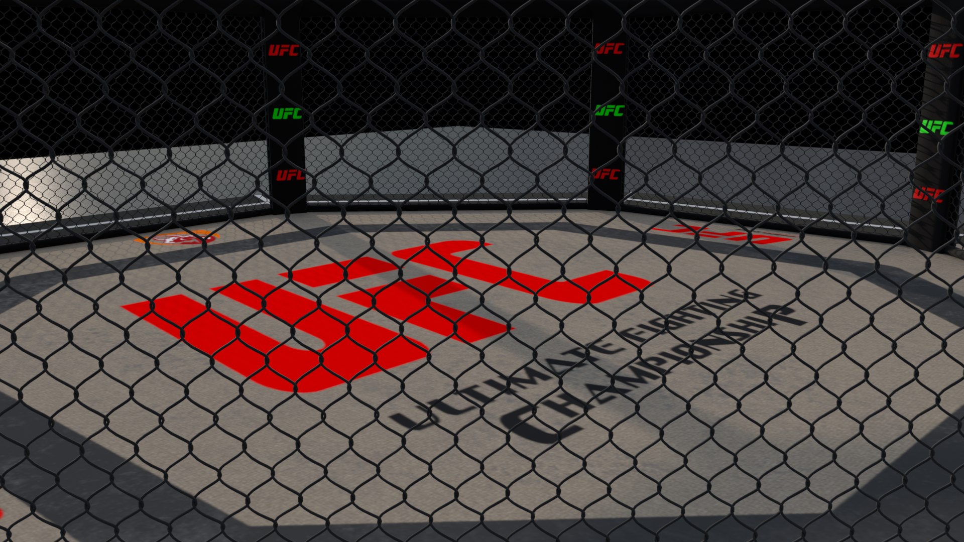 3D UFC MMA Fighting Arena - TurboSquid 2229899
