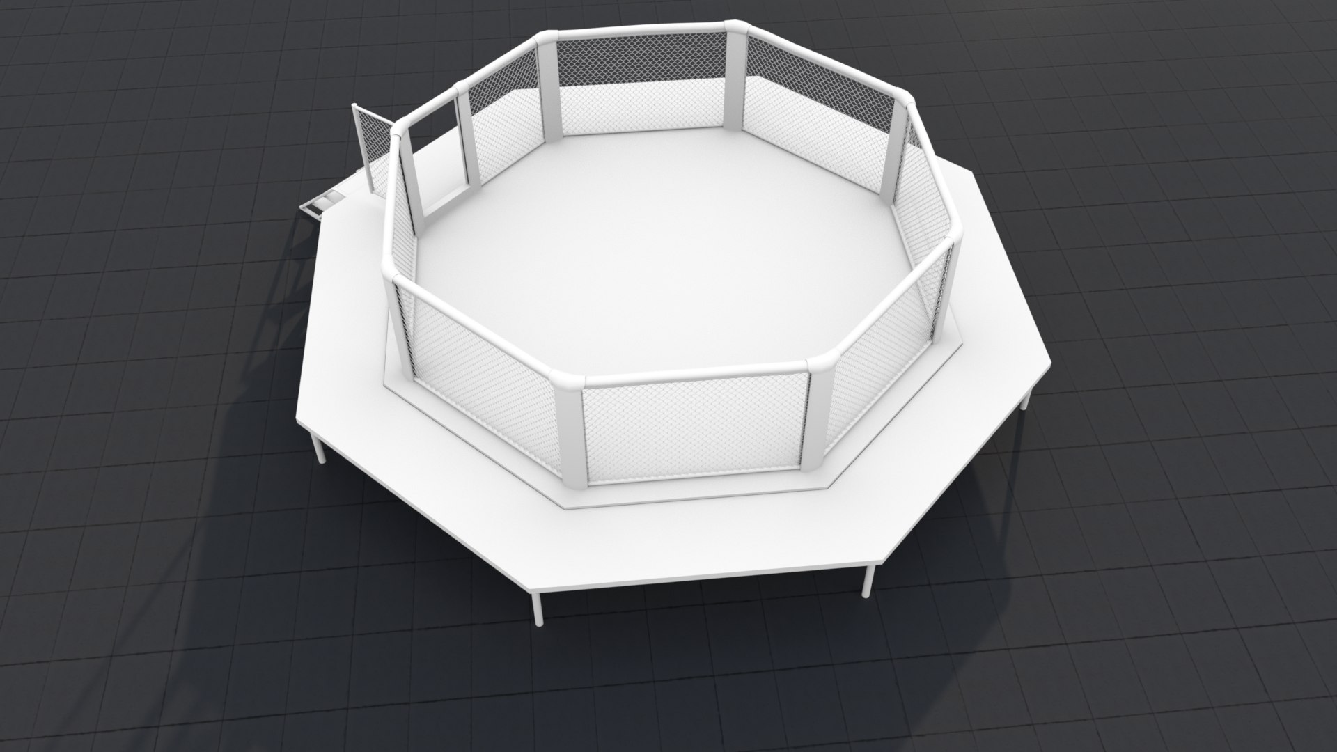 3D UFC MMA Fighting Arena - TurboSquid 2229899