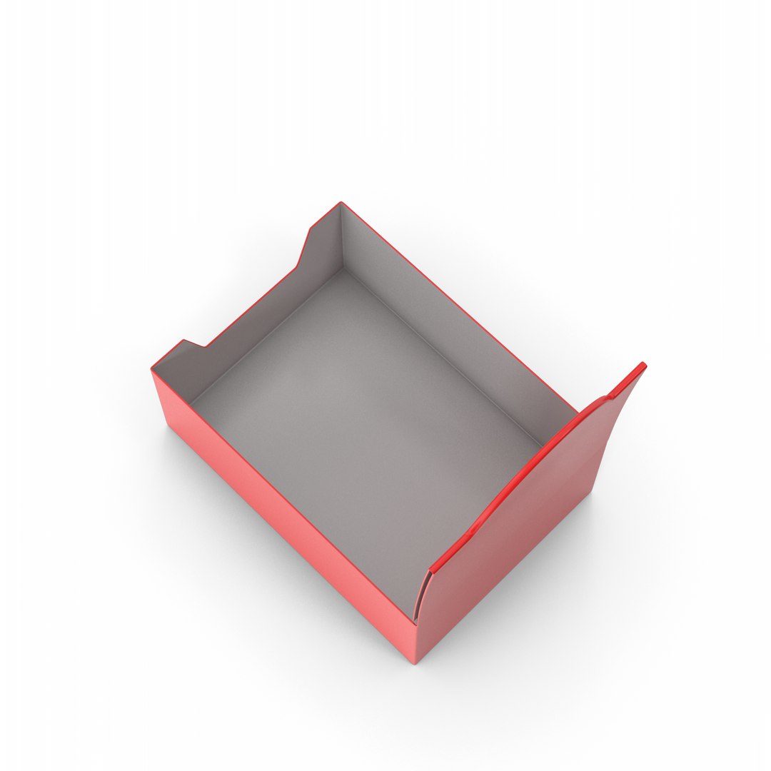 3D Red Display Box Model - TurboSquid 2178721