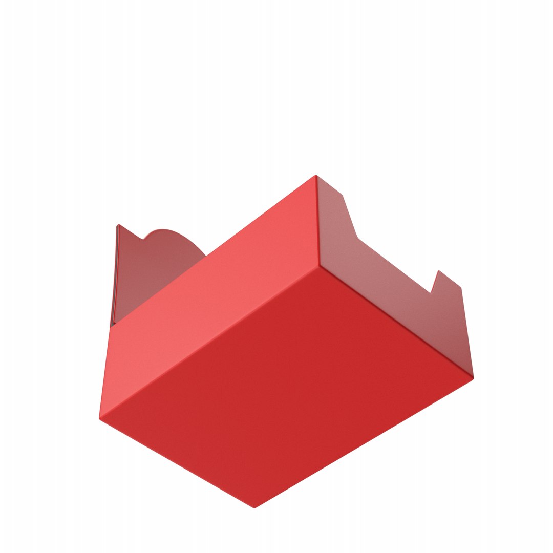 3D Red Display Box Model - TurboSquid 2178721