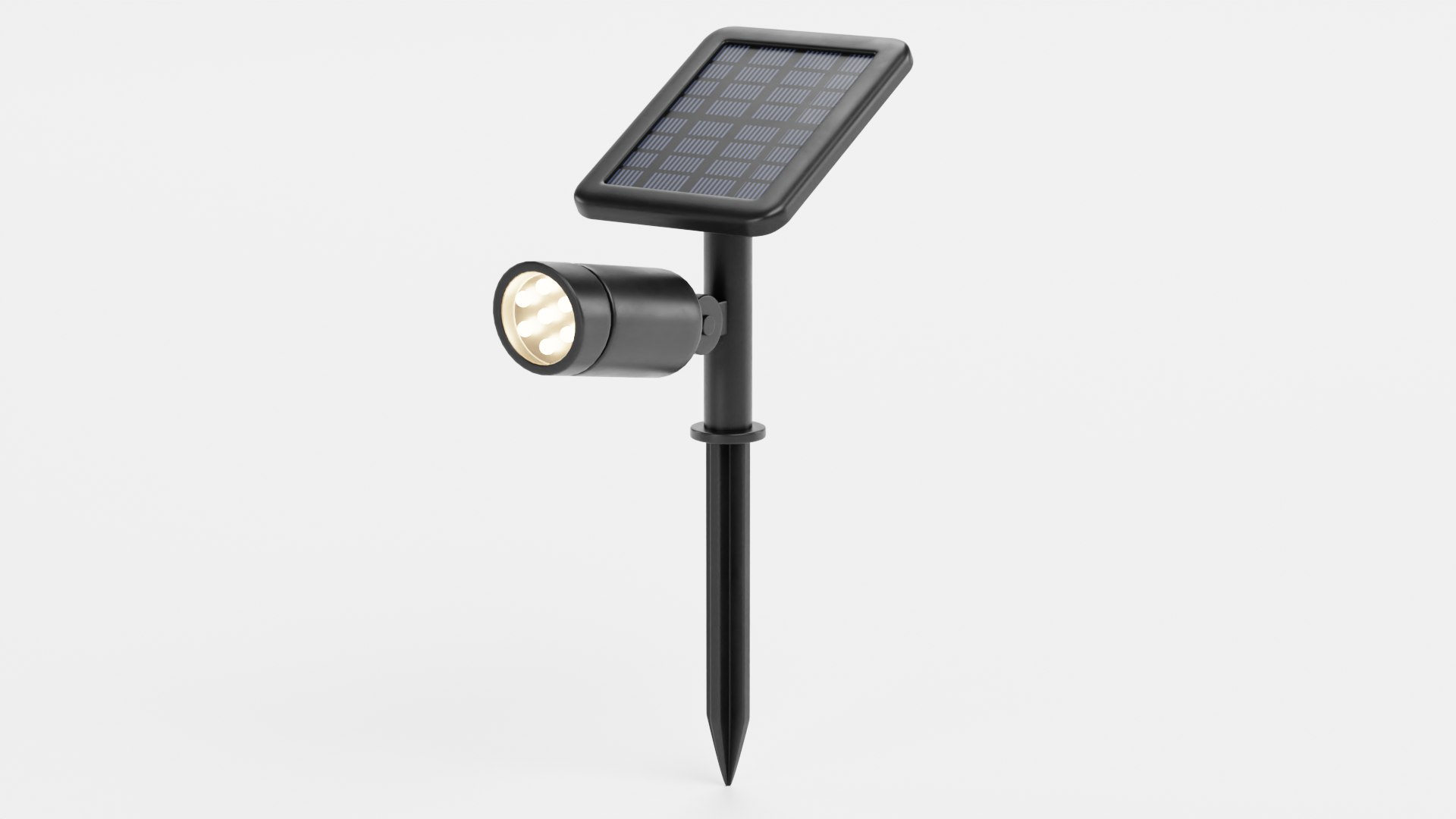 Solar Garden Lamp 3D model - TurboSquid 2124305