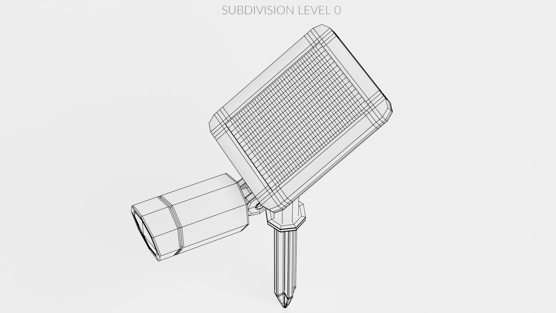 Solar Garden Lamp 3D model - TurboSquid 2124305