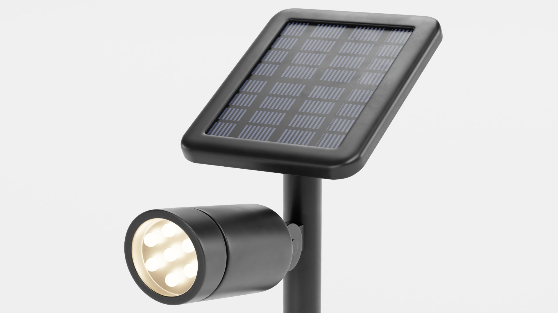 Solar Garden Lamp 3D model - TurboSquid 2124305