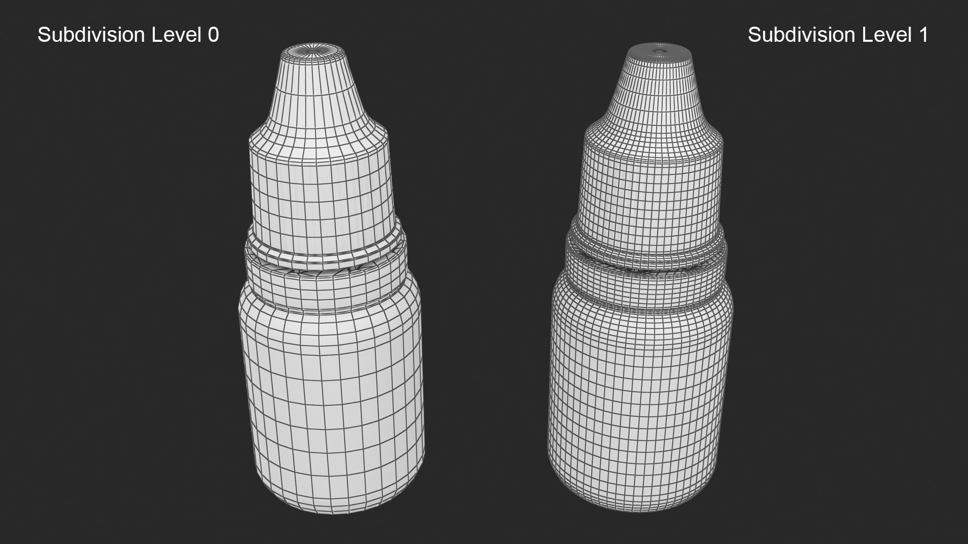 3D Eye Drop Bottle 10 Ml Model - TurboSquid 2267517