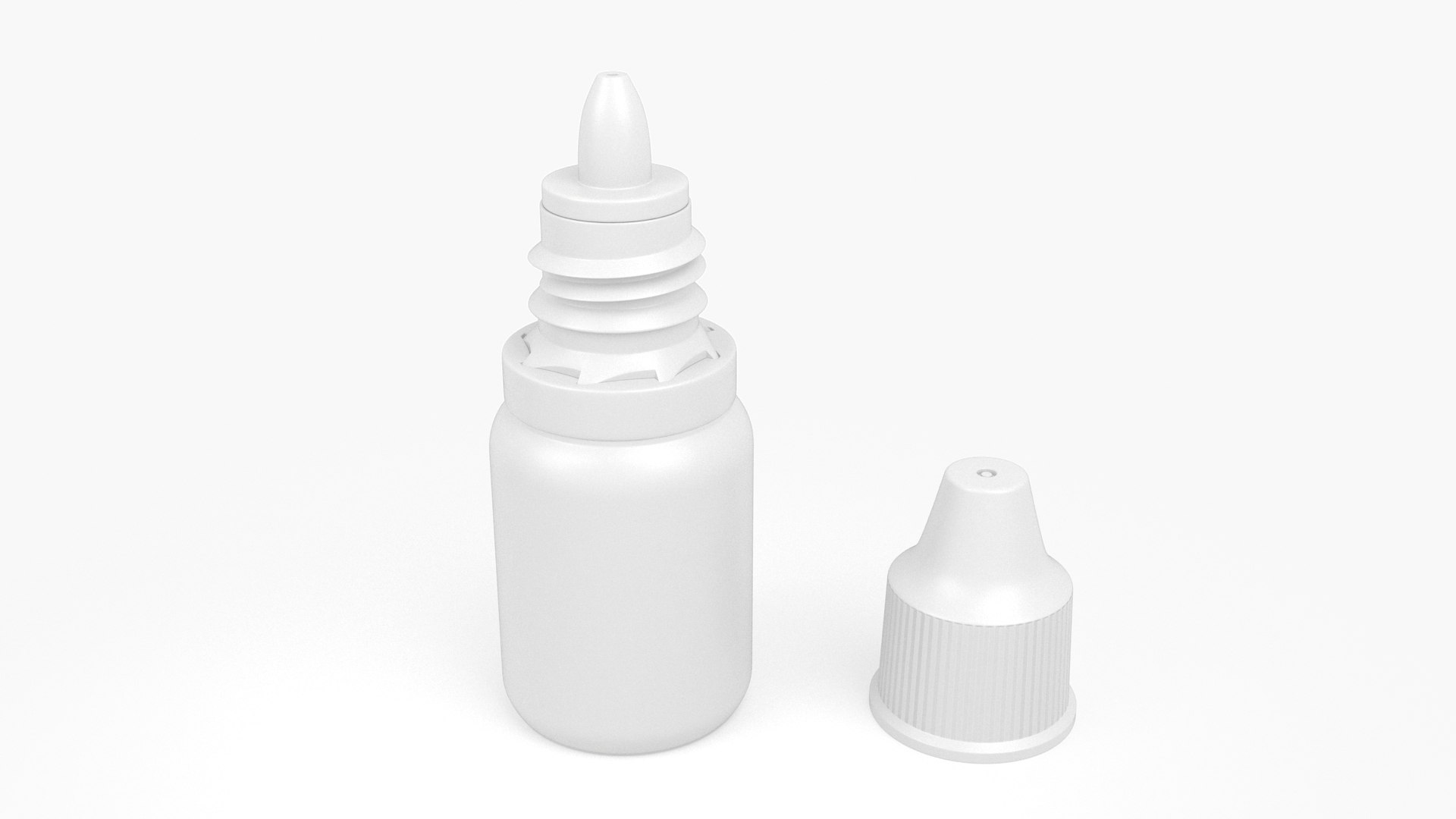 3D Eye Drop Bottle 10 Ml Model - TurboSquid 2267517